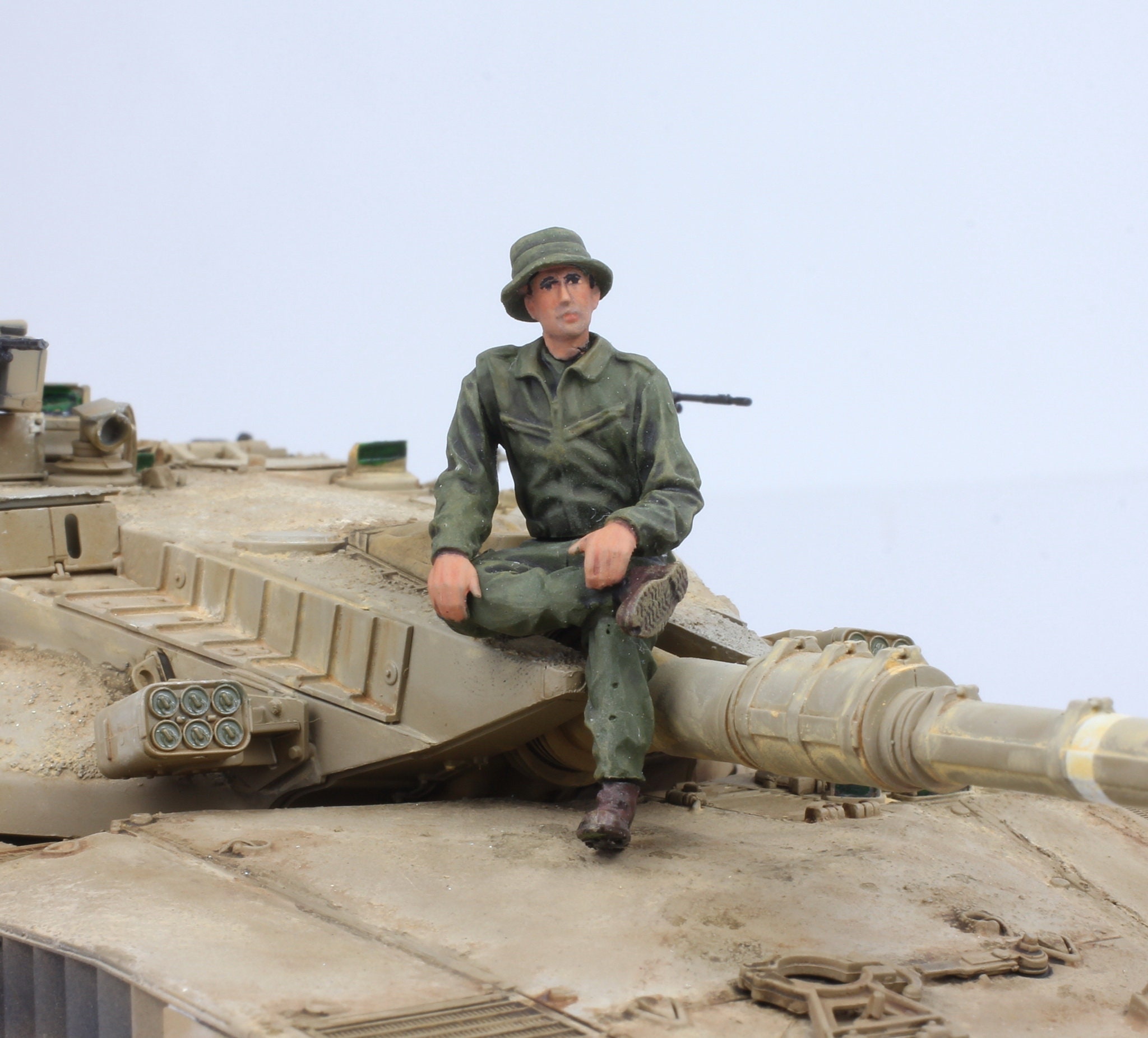 Painted Figures IDF Tank Crews 04 Figures, Tank is Not Included 1:35 ...