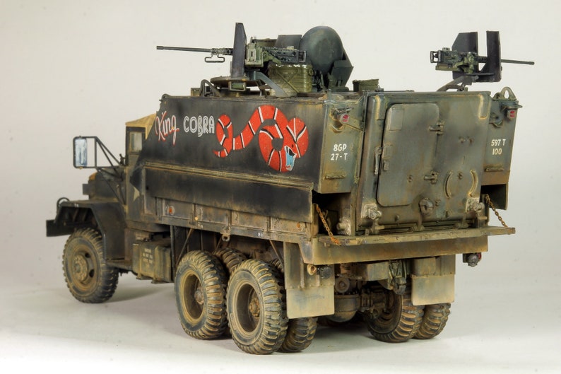Probuilt Model US Army Gun Truck King Cobra M54 M113 - Etsy