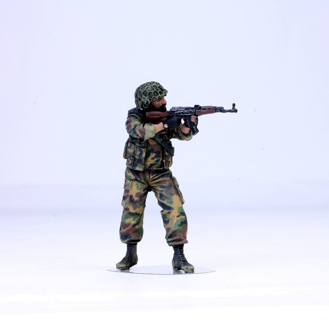 Painted Figure Middle East Syrian Army Tiger Soldier, Modern War 1:35 ...