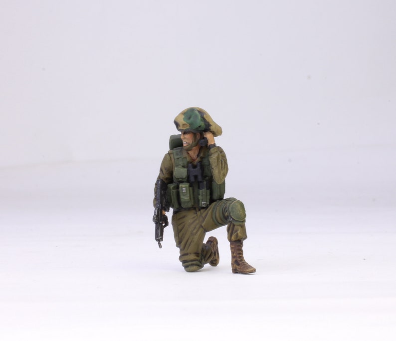 Painted Figures Israeli IDF Infantry Patrolling, Present Day 04 Figures ...