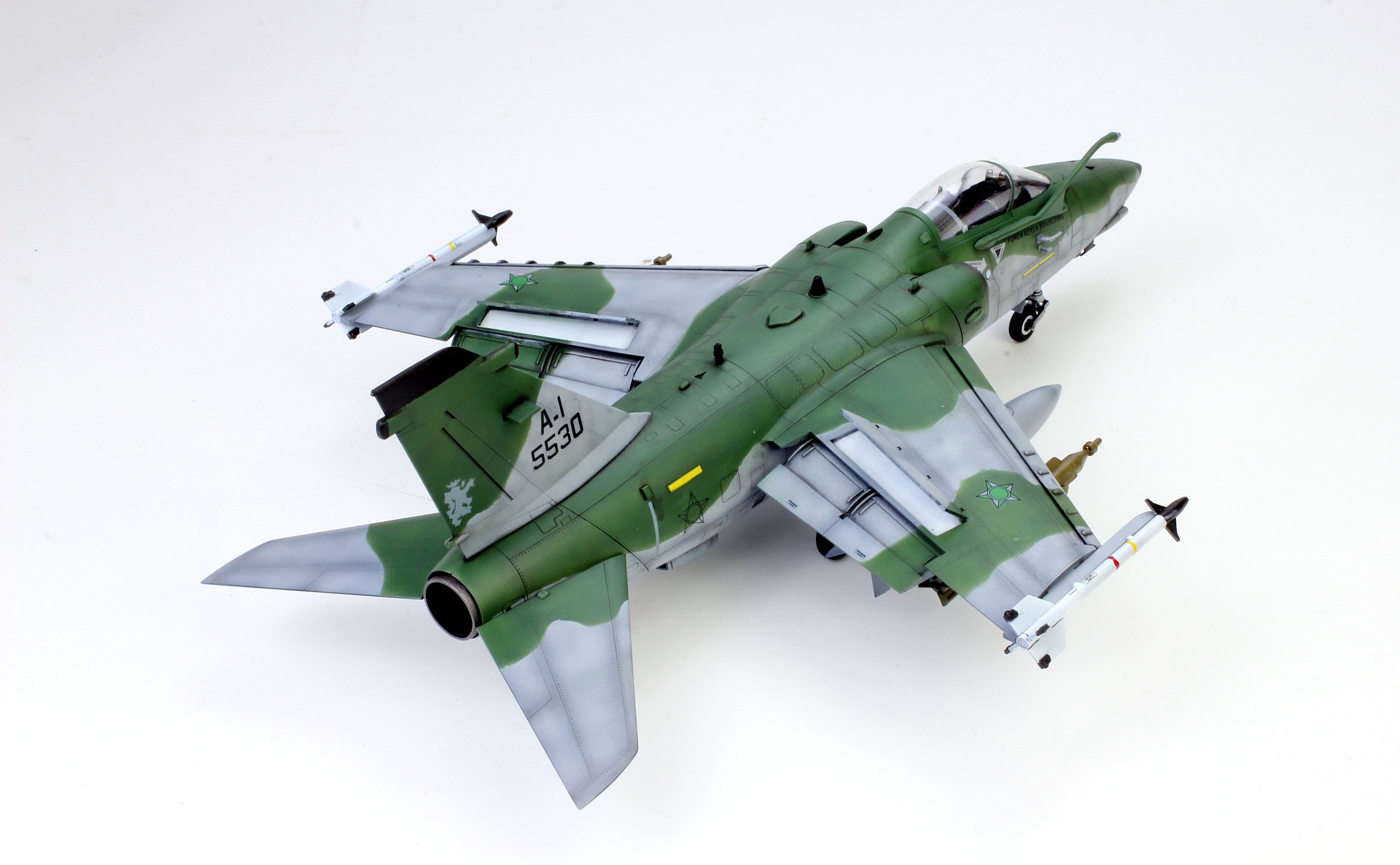 Probuilt Model AMX A-1A Ground Attack Aircraft 1:48 built and - Etsy