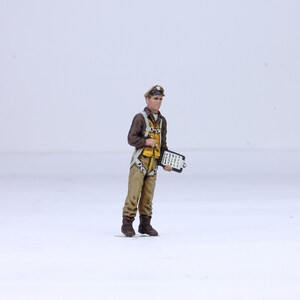 Handmade USAAF Pilot Figures: WWII Diorama, 1/48 Scale - Etsy