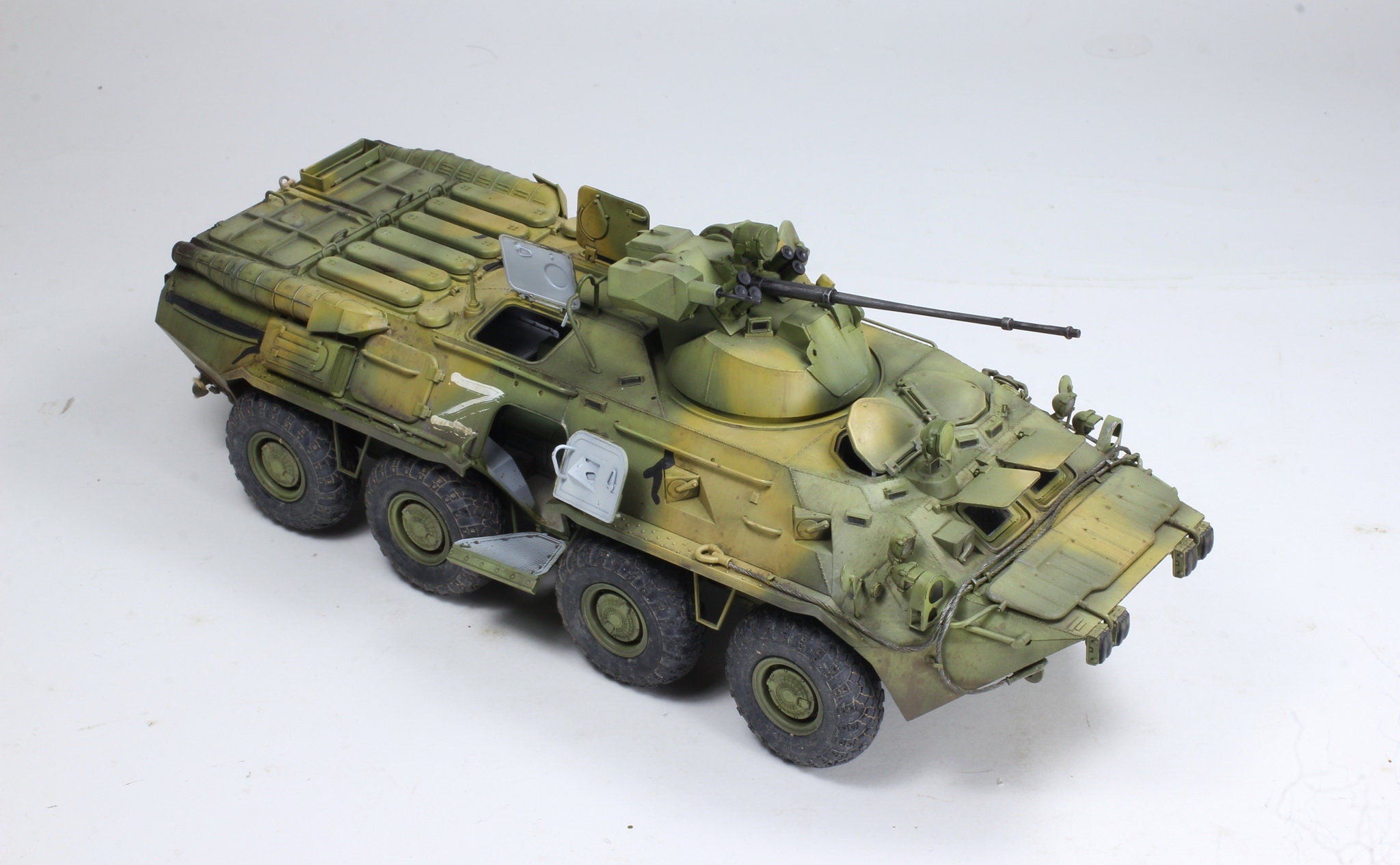 Pro Built Model Russian BTR-80A APC 1:35 built and Painted by Professional Skills - Etsy
