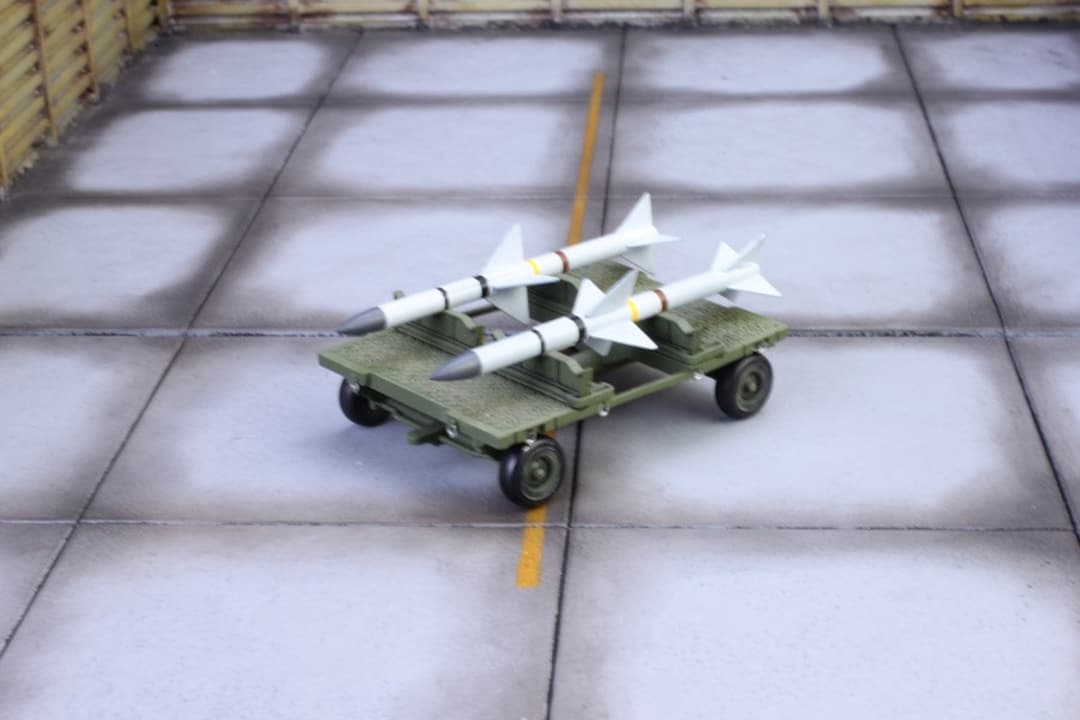 Handmade USAF Missile Cart Model: 1/48 Scale Airfield Diorama - Etsy