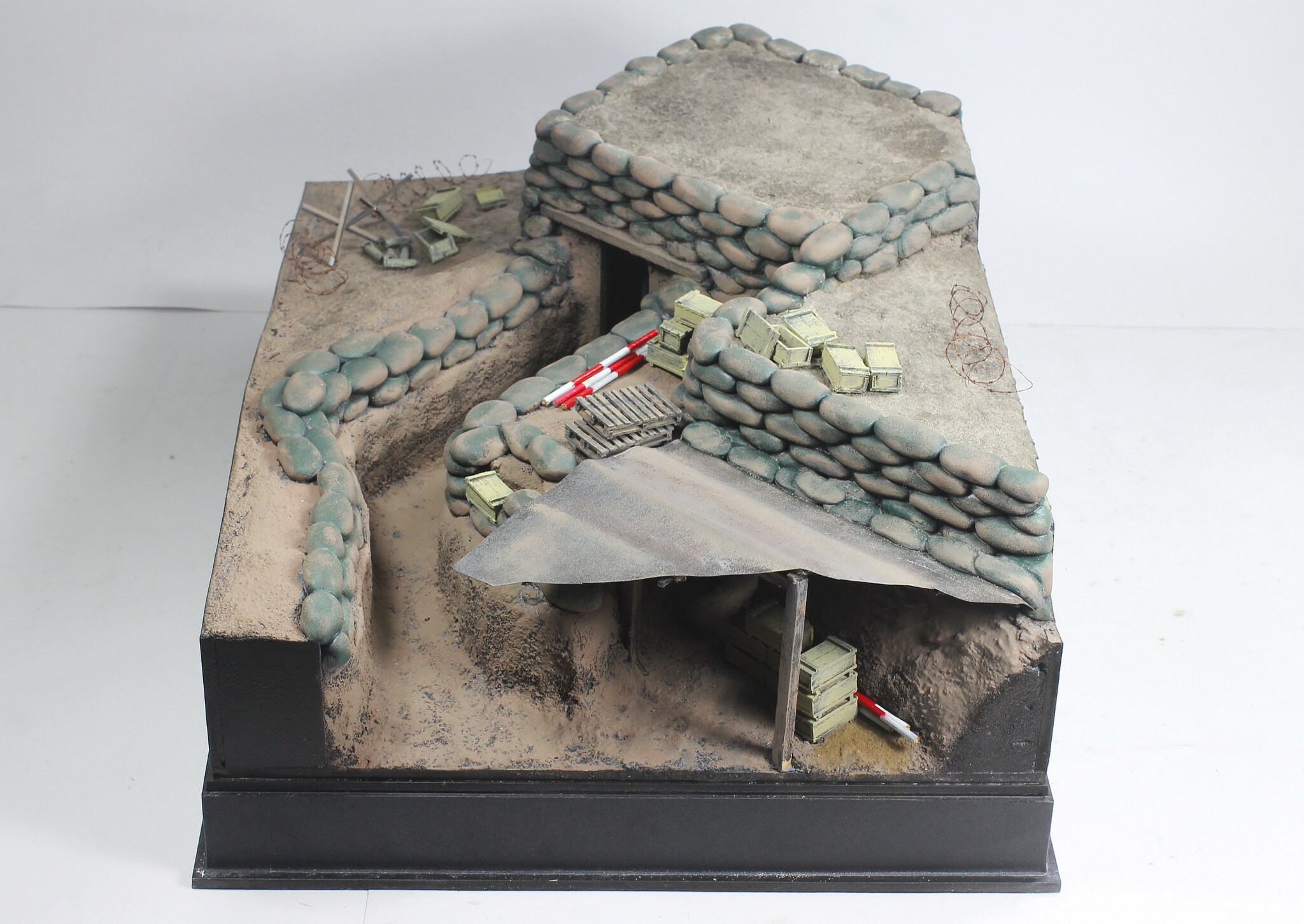 Pre-order Built Diorama Khe Sanh Base 1968, Vietnam War Diorama 1:35 ...