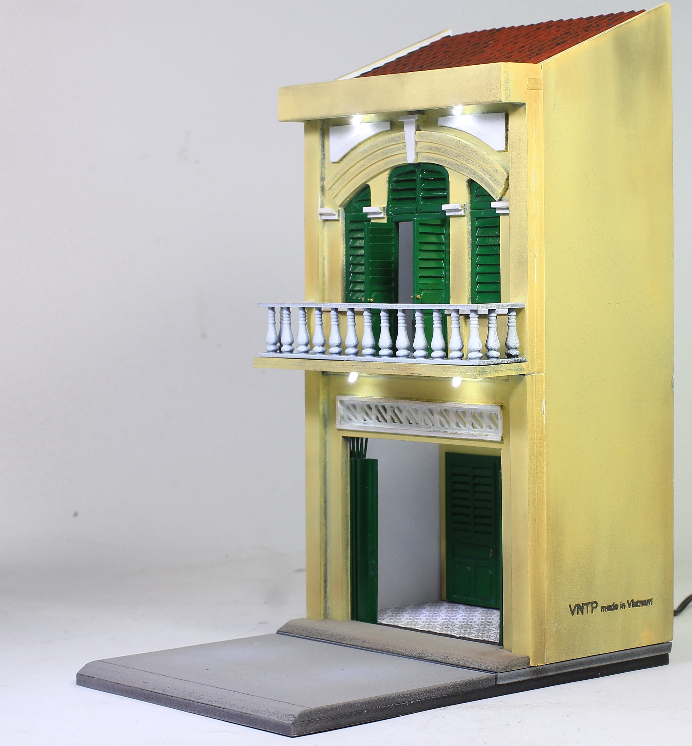 Pre-order Built Model Saigon House (no.2) for Vietnam War Diorama 1:35 ...
