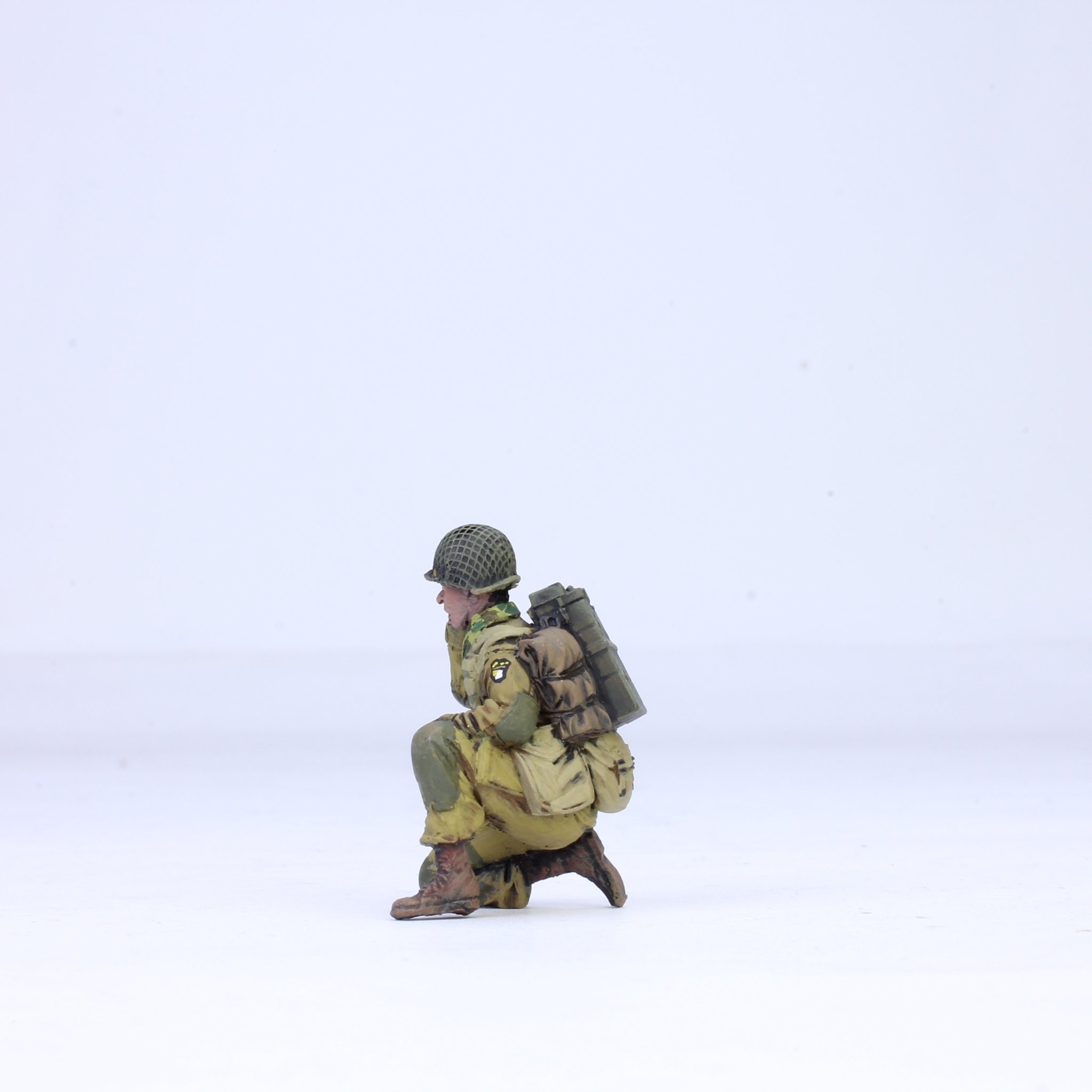 Painted Figure US Paratrooper 101nd Airborne Division Radio - Etsy