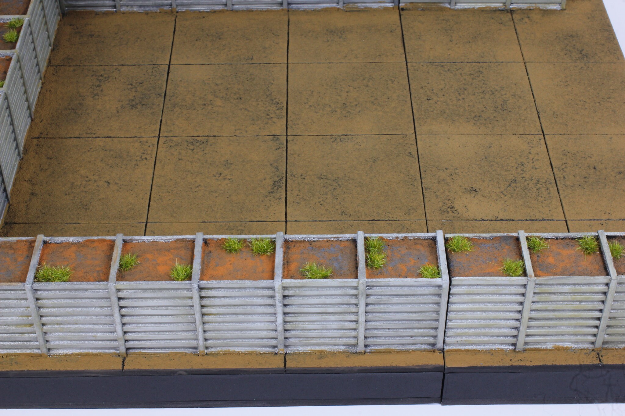 Probuilt Diorama USAF Airfield With Steel Revetment Wall Diorama ...