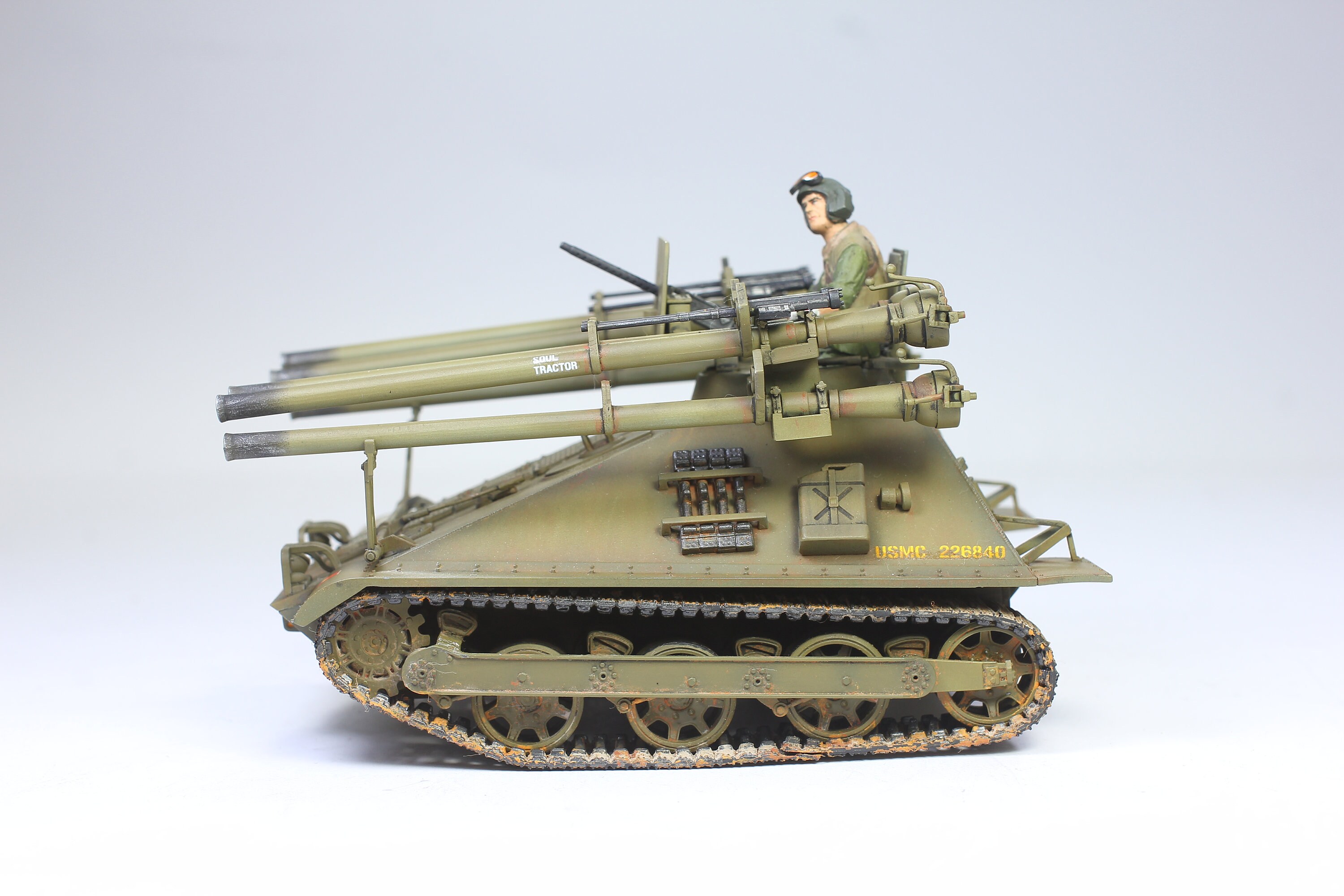 Pro Built USMC M-50A1 Ontos /w 02 Crews Vietnam War 1:35 - Etsy