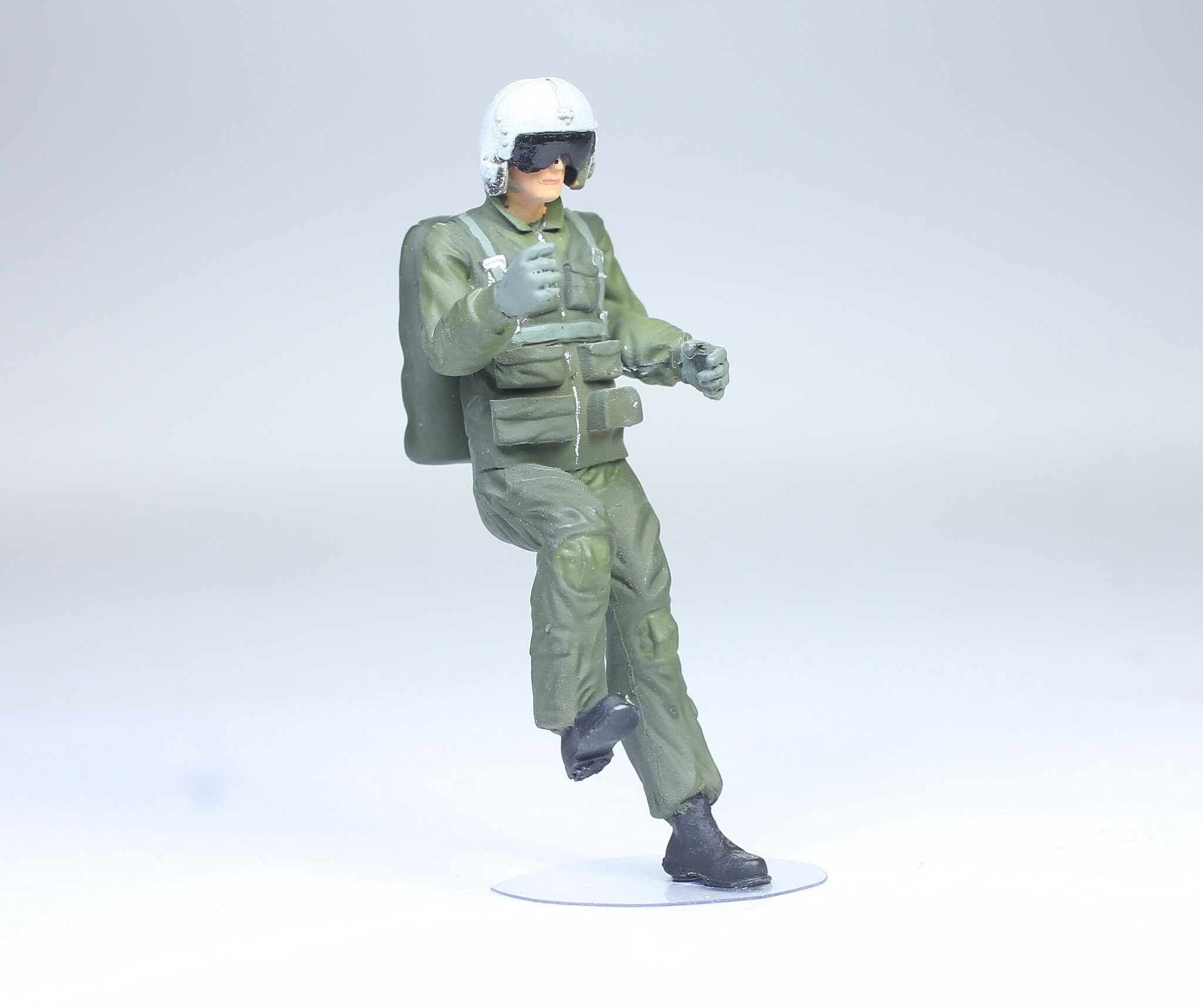 Painted Figure Modern USAF Fighter Pilot Boarding for F14 F18 A10 F22 ...