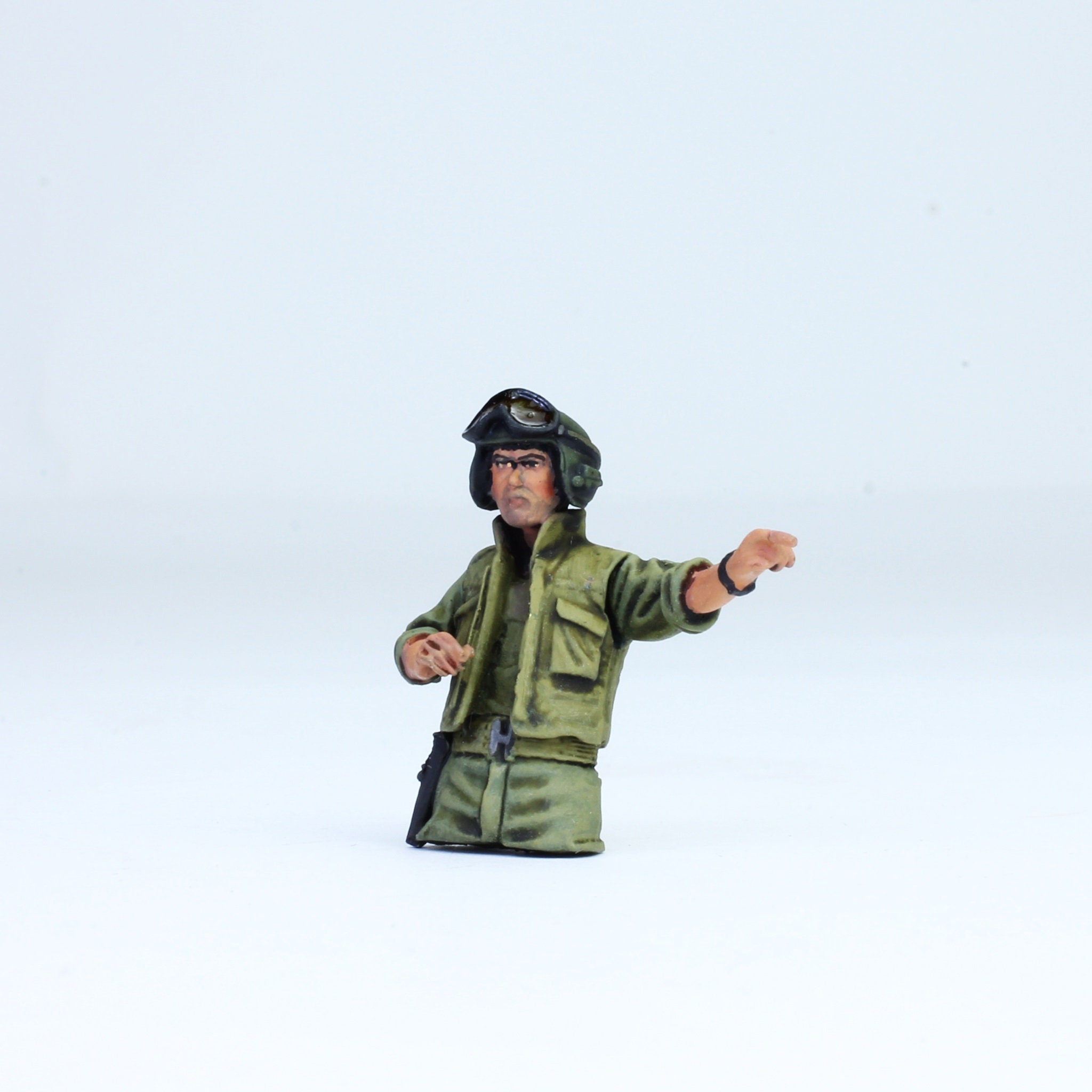Painted Figure US Tank Crew (for M48 Patton, M41 Bulldog, M551 Sheridan ...