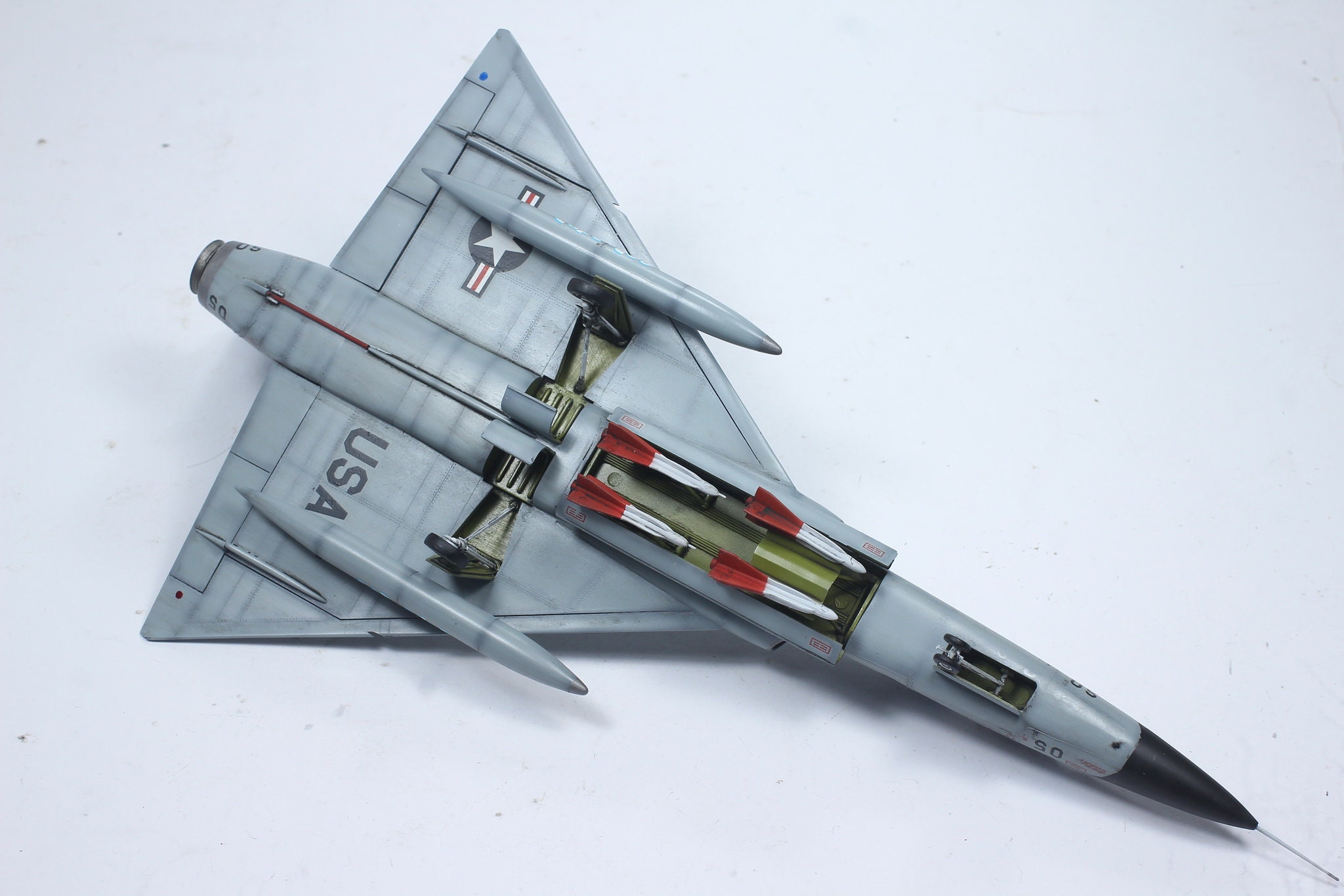 USAF F-106A Delta Dart Vietnam War 1:72 Pro Built Model built - Etsy