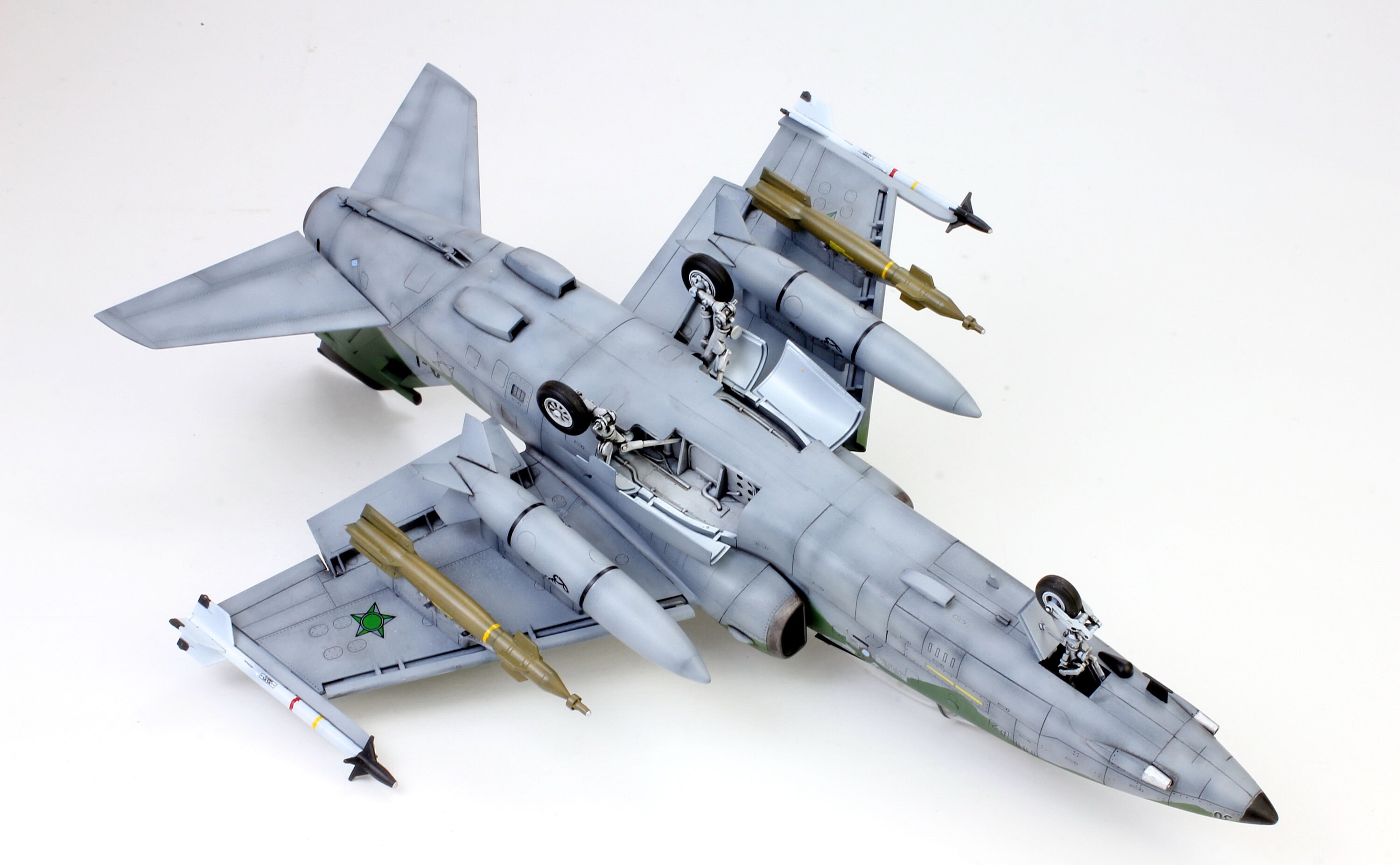 Probuilt Model AMX A-1A Ground Attack Aircraft 1:48 built and - Etsy