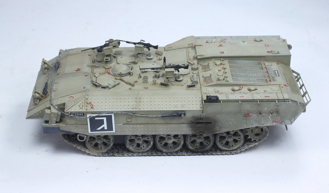 Pro Built Model IDF Israel Heavy Armoured Personnel Carrier - Etsy
