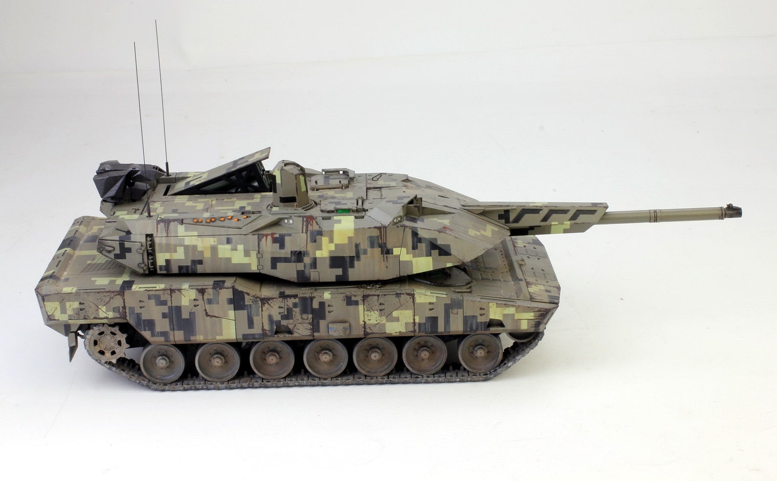 Pro Built Model German Panther KF51 MBT Modern Warfare 1:35 - Etsy