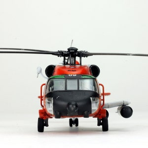 Handcrafted HH-60J US Coast Guard Helicopter Model (1:72 Scale) - Etsy