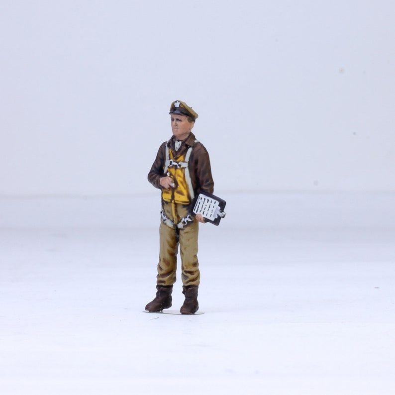 Handmade USAAF Pilot Figures: WWII Diorama, 1/48 Scale - Etsy
