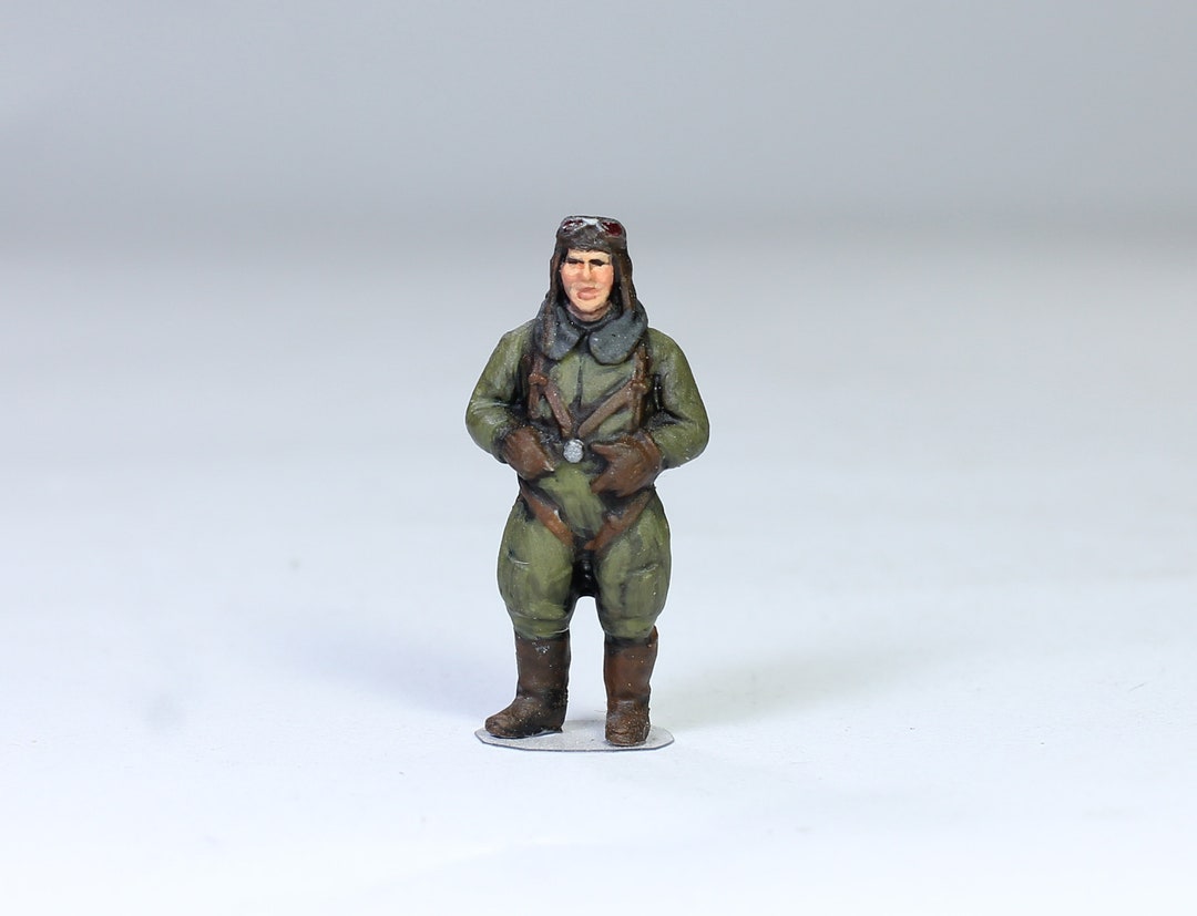 Propainted 1:48 Figure Japanese Pilot WWII - Etsy