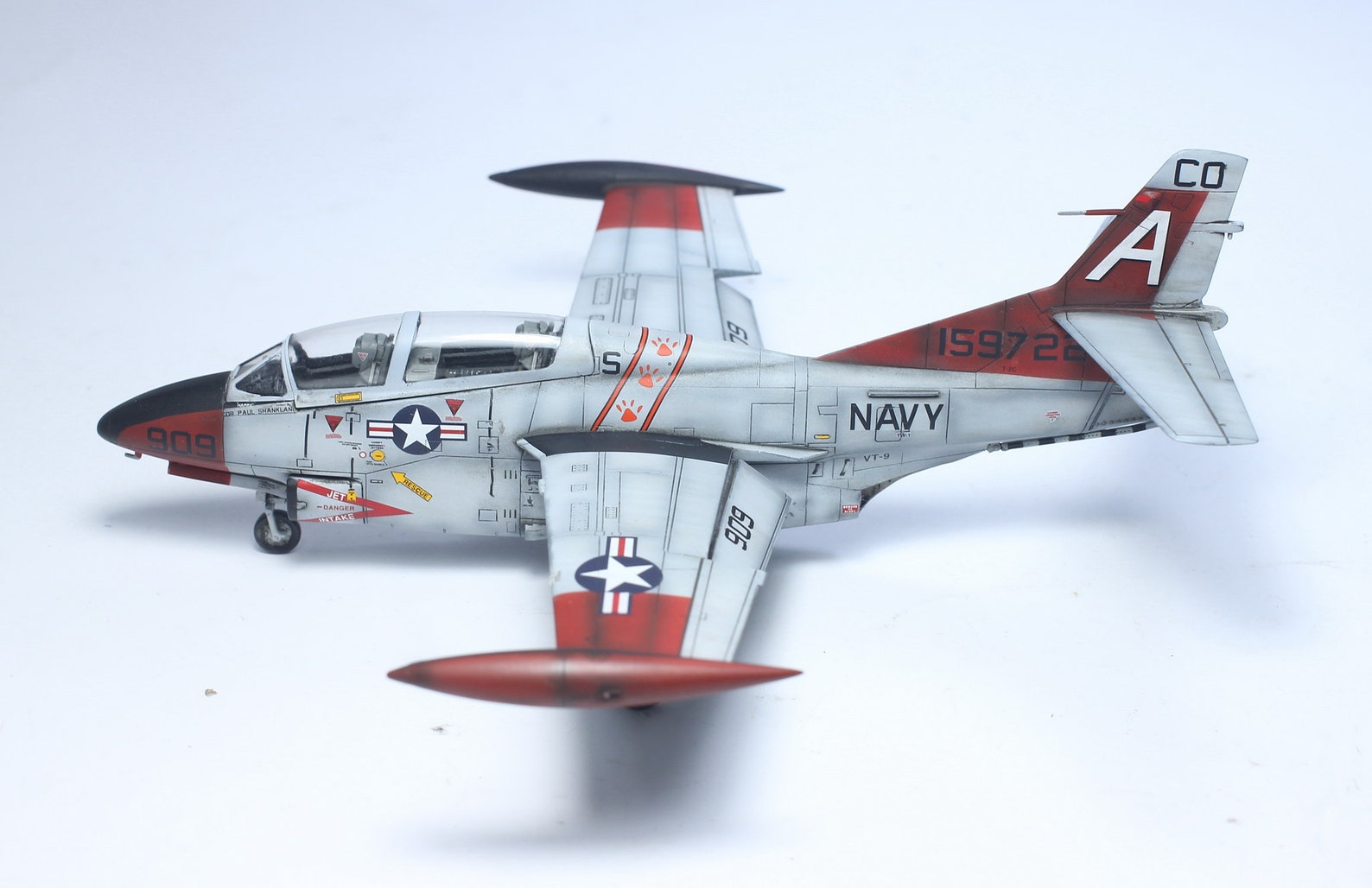 US Navy T-2C Buckeye 1:72 Pro Built Model built and Painted - Etsy