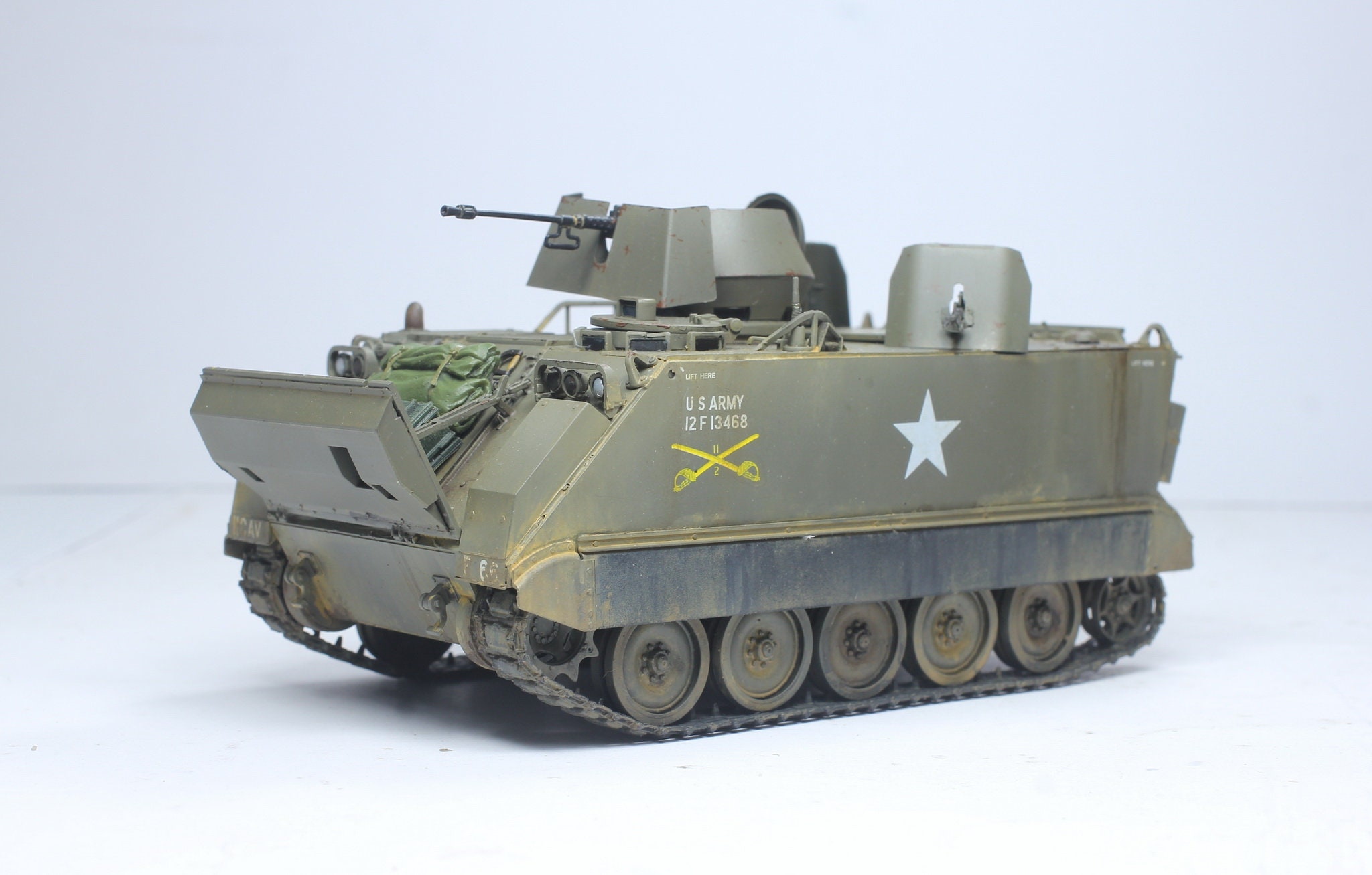 US M113A1 ACAV interior Detail Vietnam War 1:35 built and Painted by ...