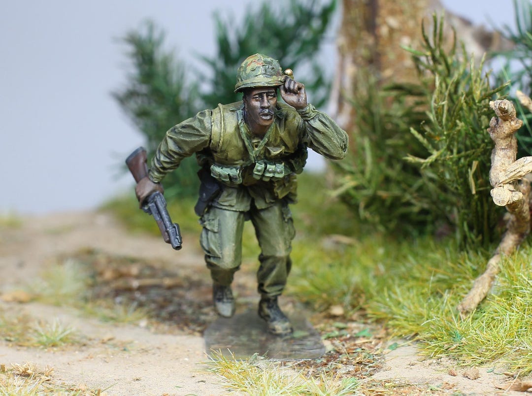 Pro Painted 1:35 USMC Marine Scouting – Vietnam War Hand Painted Figure ...