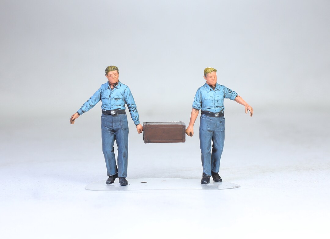 Handmade Painted US Navy Deck Crew Figures WWII 1:48 Scale - Etsy
