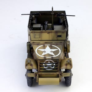 Probuilt 1:35 Scale M2A1 Half Track Model - WWII US Army - Etsy