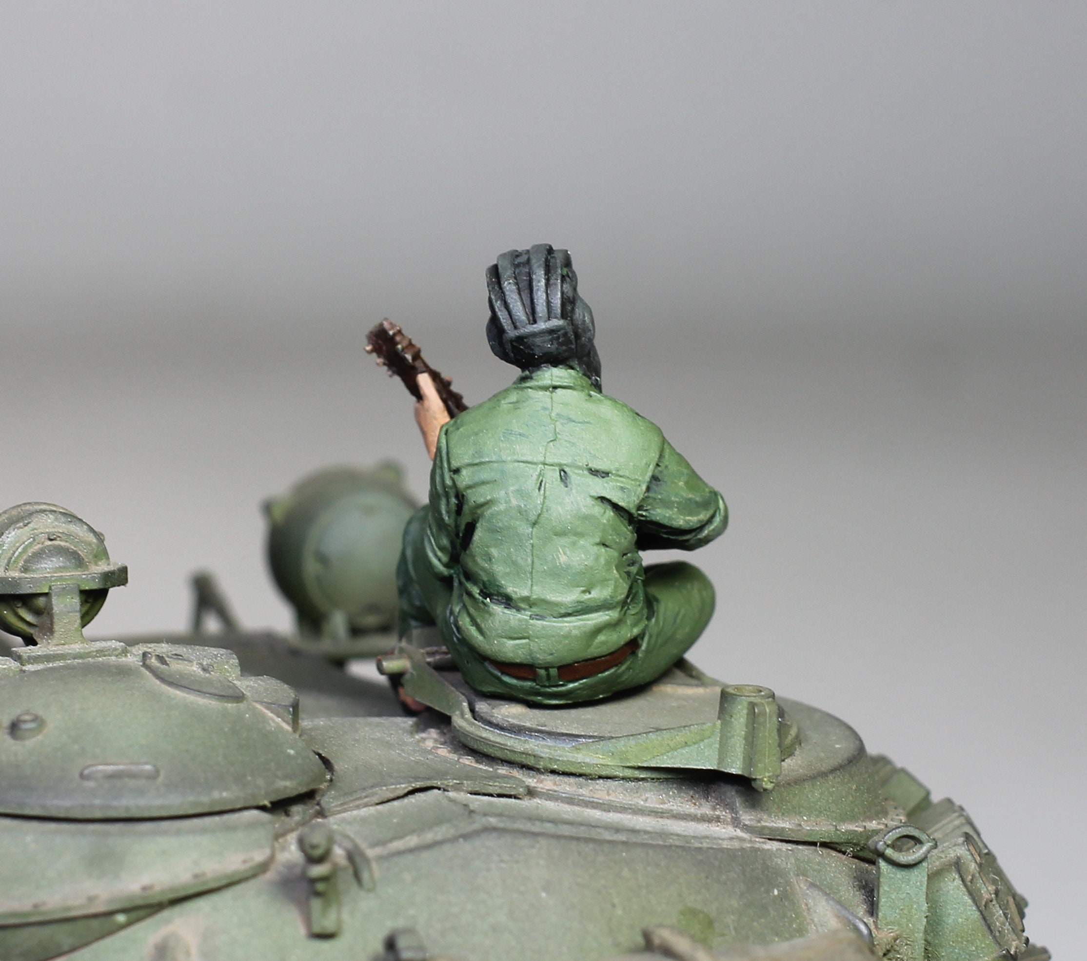Painted Figure NVA Tank Crew Vietnam War 1:35 Scale built and - Etsy