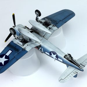 USMC F4U-1A Corsair, Pacific Battlefield WWII 1:48 (built and Painted ...