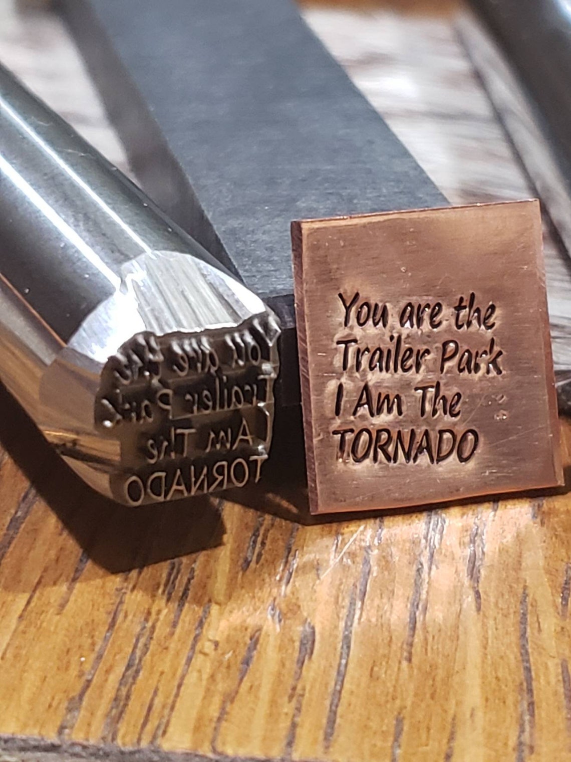 Trailer Park/tornado Metal Stamps - Etsy
