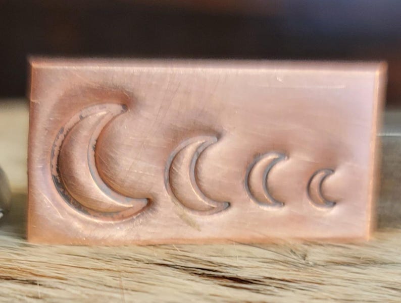 Metal Stamp-crescent Moon Outline - Etsy