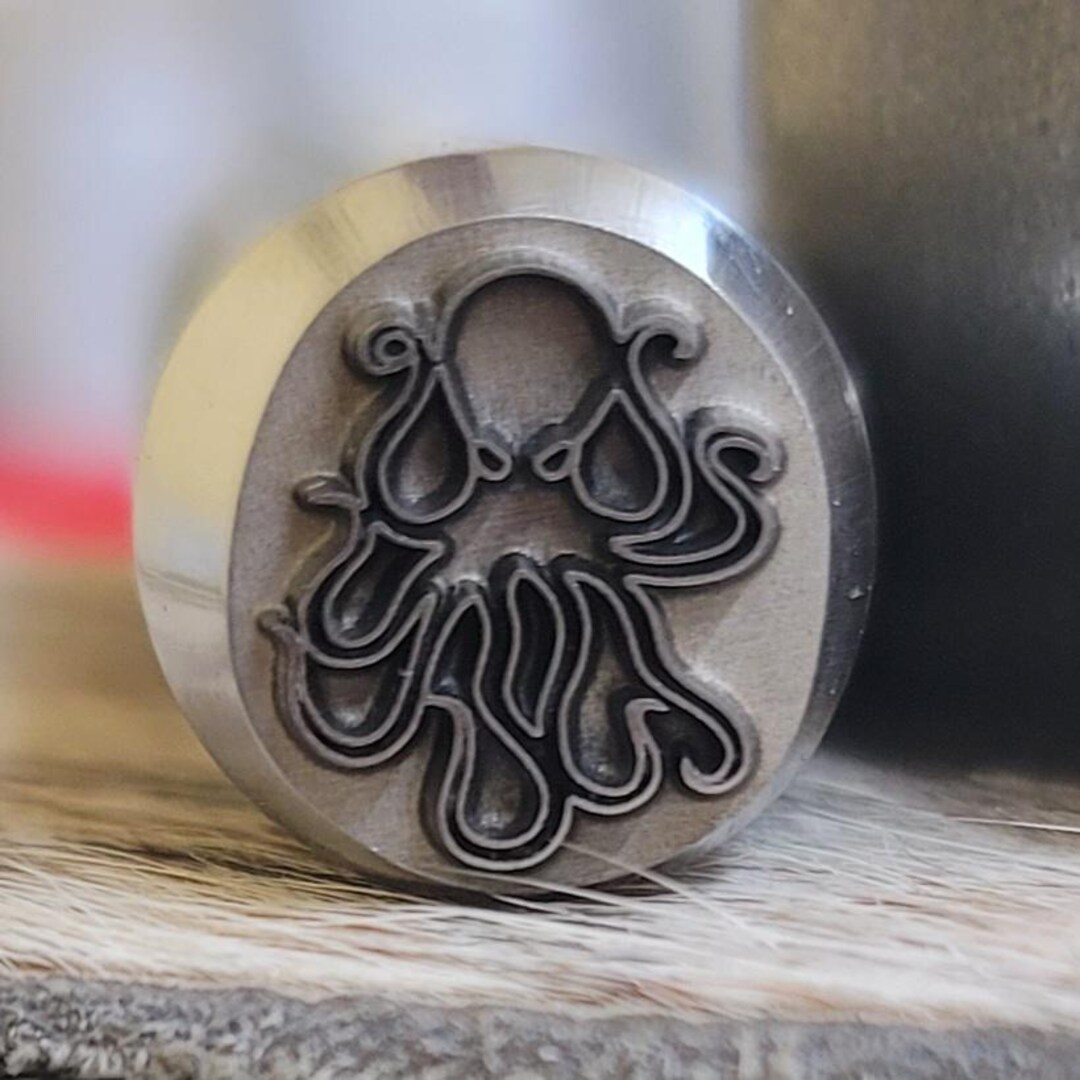 Octopus Metal Stamp - High-carbon Steel, Deep Impression - Etsy