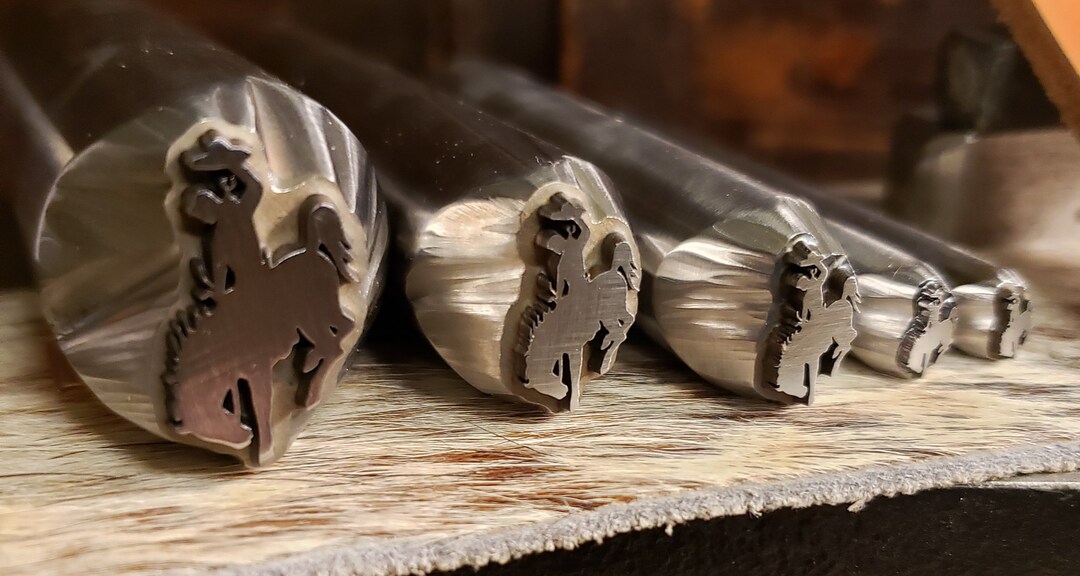 Let Er Buck - Metal Stamp - Etsy