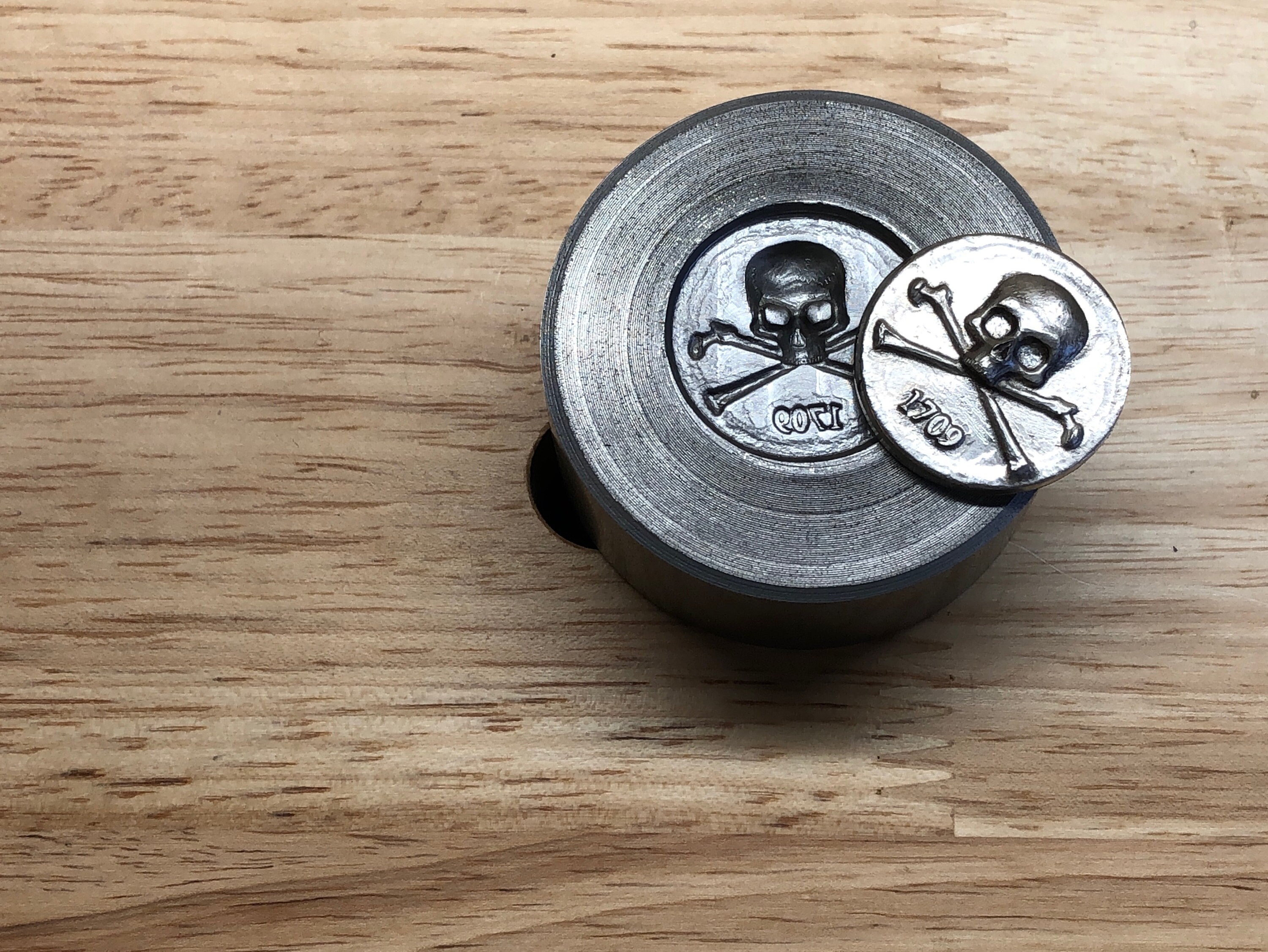 Impression Die - Pirate Coin - Etsy