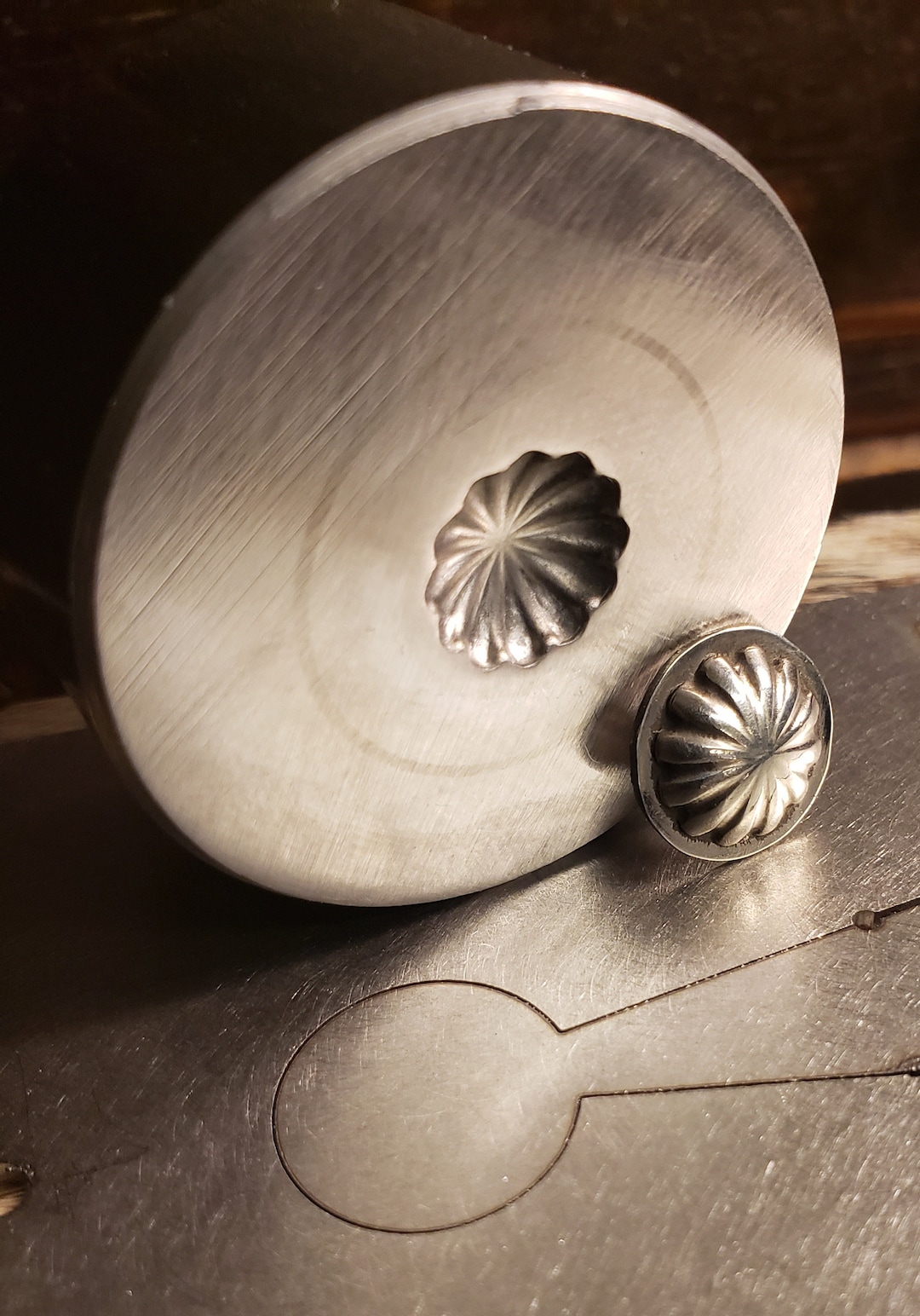 1/2 Inch Spot Concho Making Kit - Etsy