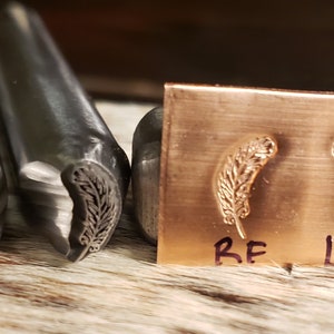 Metal Stamp-feathers 3 DESIGNS AVAILABLE - Etsy