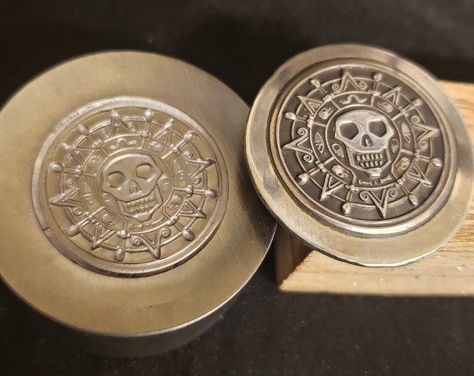 Impression Die - "skull Dial" P.O.C. Coin Small - Etsy