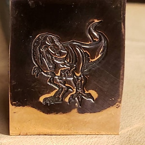 Tyrannosaurus REX - Metal Stamp - Etsy