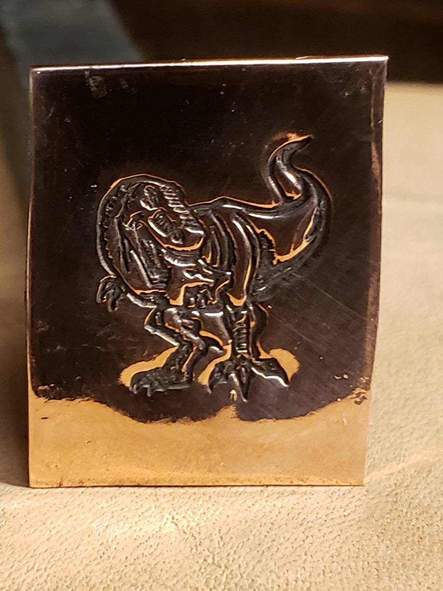 Tyrannosaurus REX - Metal Stamp - Etsy