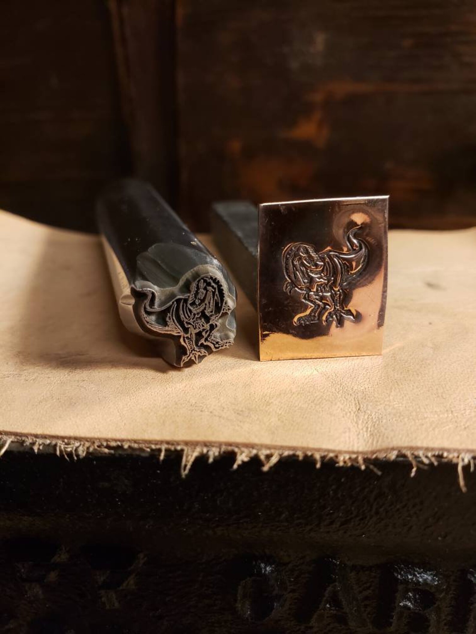 Tyrannosaurus REX - Metal Stamp - Etsy