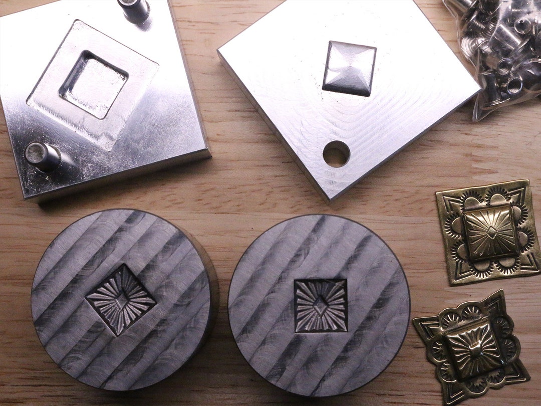 1 Inch Square Concho Making Kit - Etsy