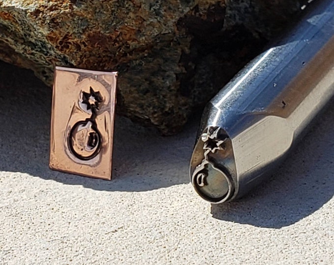 Acme Bomb Metal Stamp - Etsy