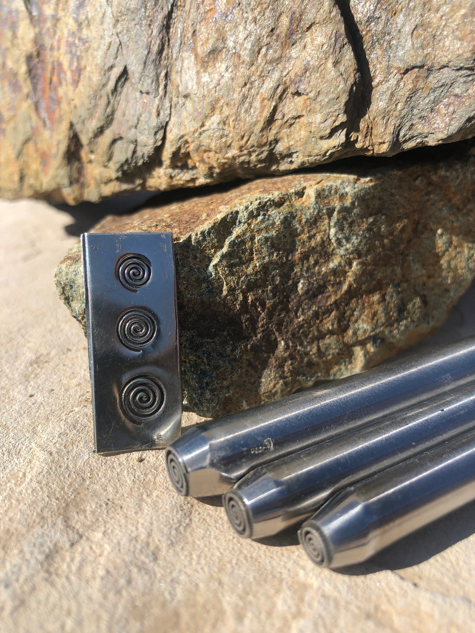 Vortex Metal Stamp - Etsy