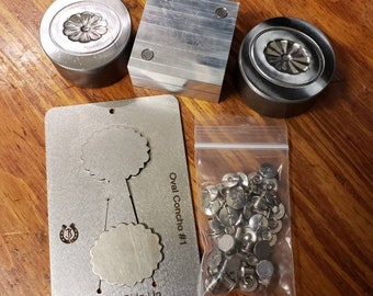 1 Inch Concho Making Kit | Etsy