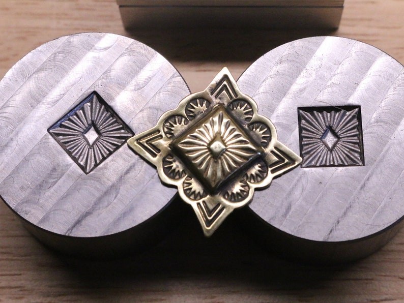 1 Inch Square Concho Making Kit - Etsy