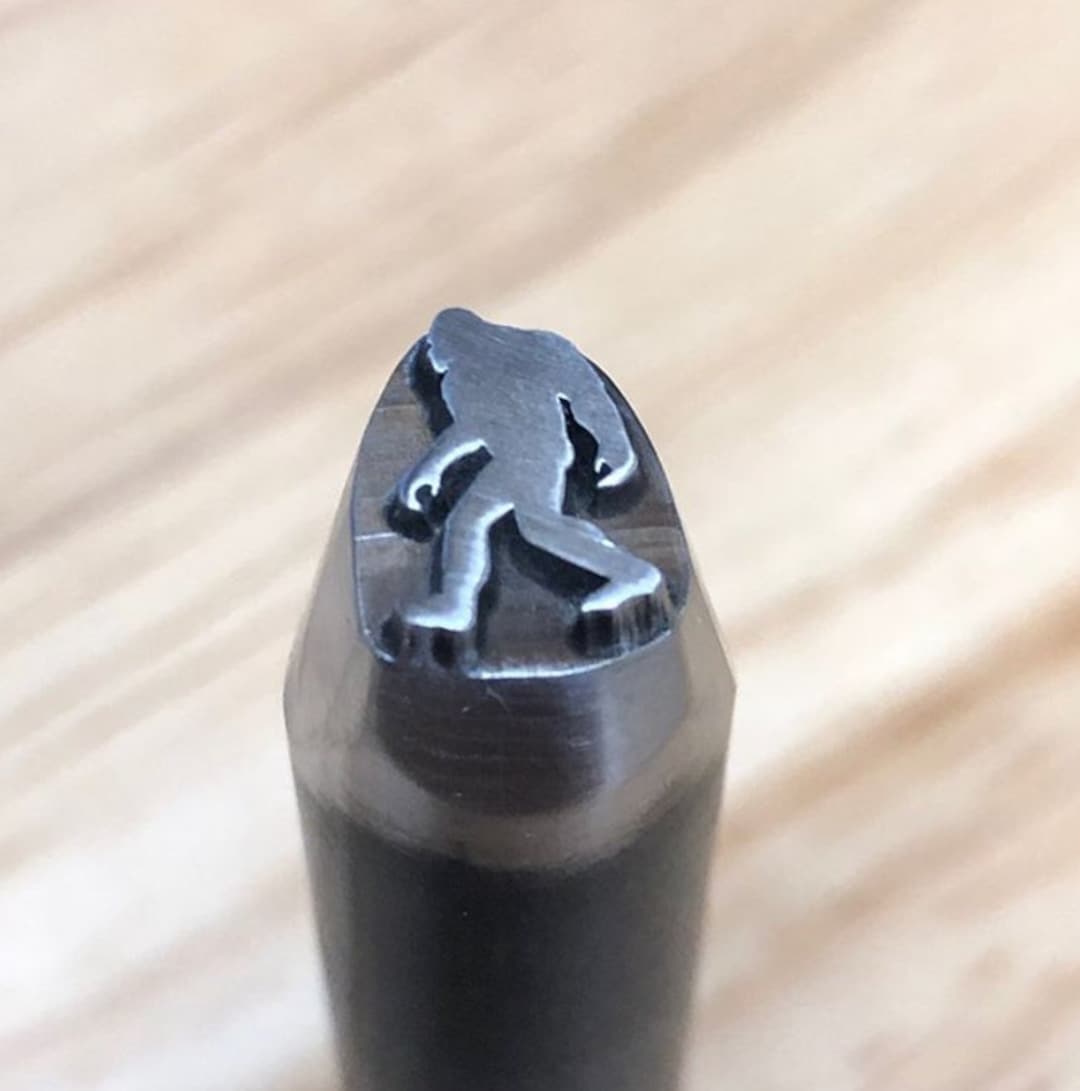 CRYPTID Sasquatch - Metal Stamp - Etsy