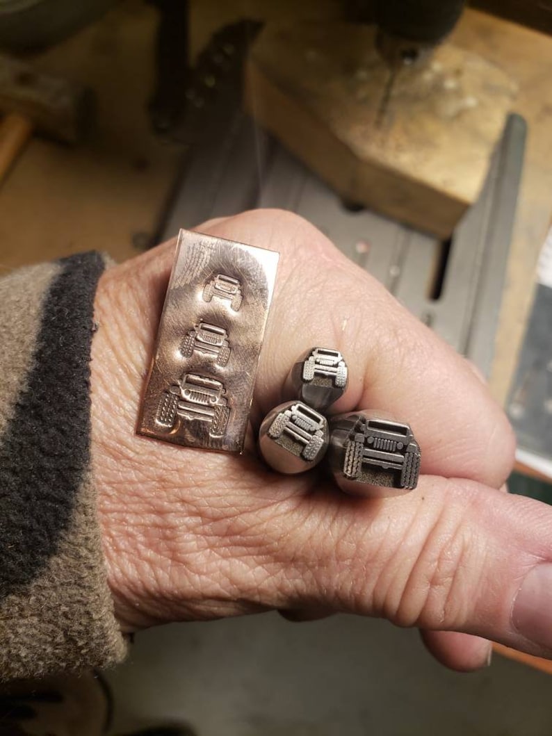 Off Road Vehicle 1 Wide Tires Metal Stamp - Etsy