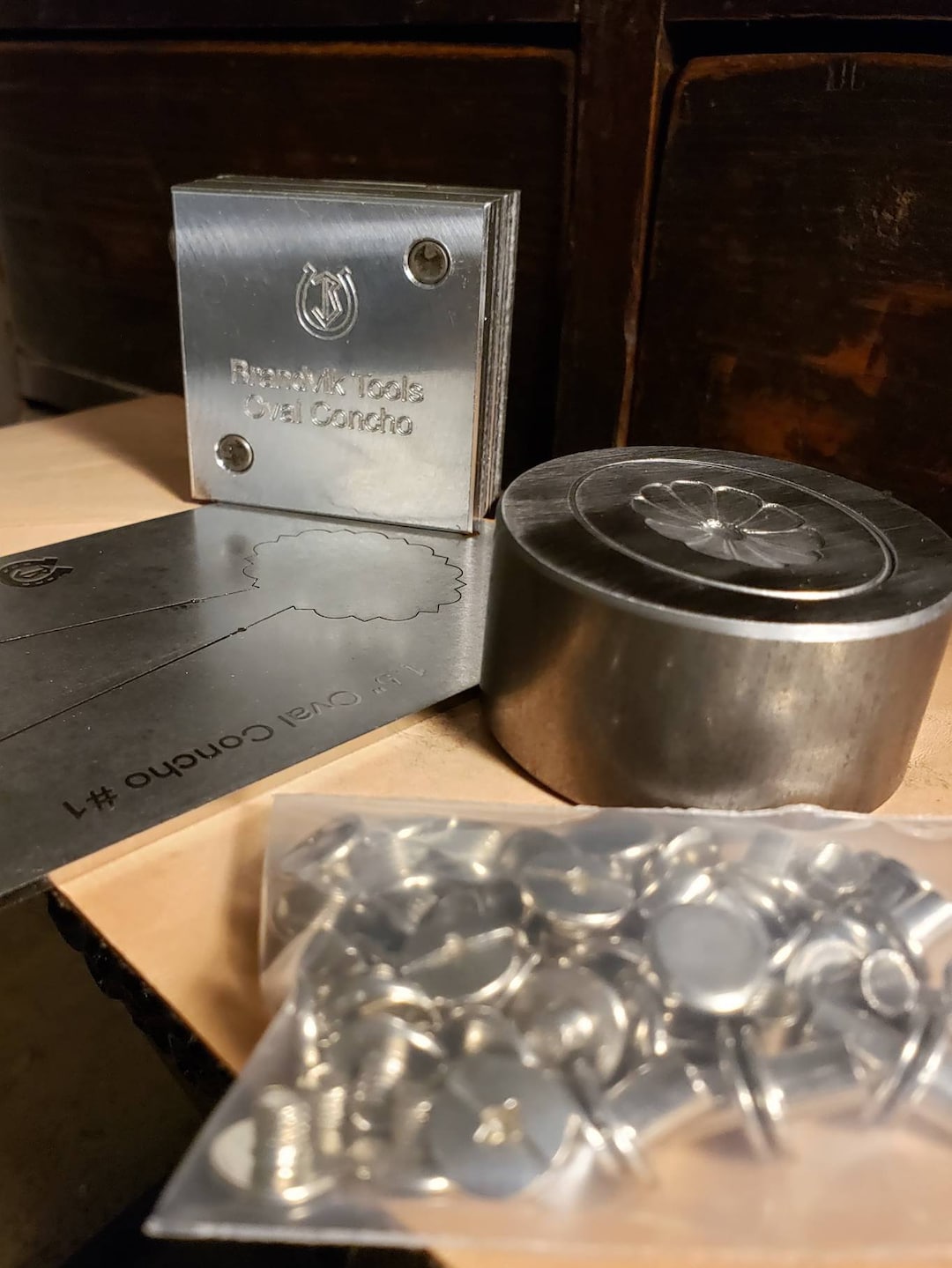 STARTER 1.5 Inch Oval Concho Making Kit - Etsy