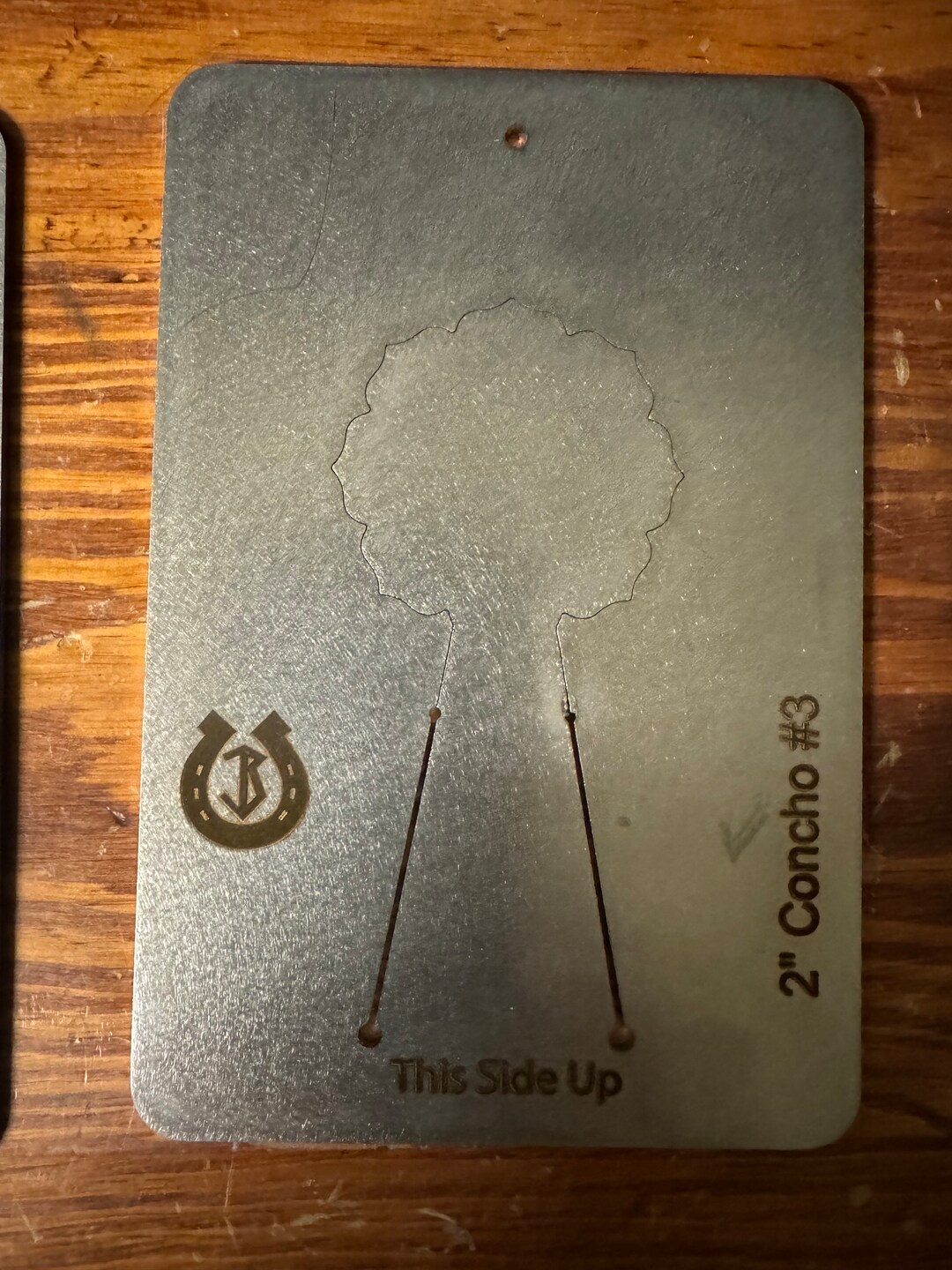 2 Inch Concho Pancake Die #3 - Etsy