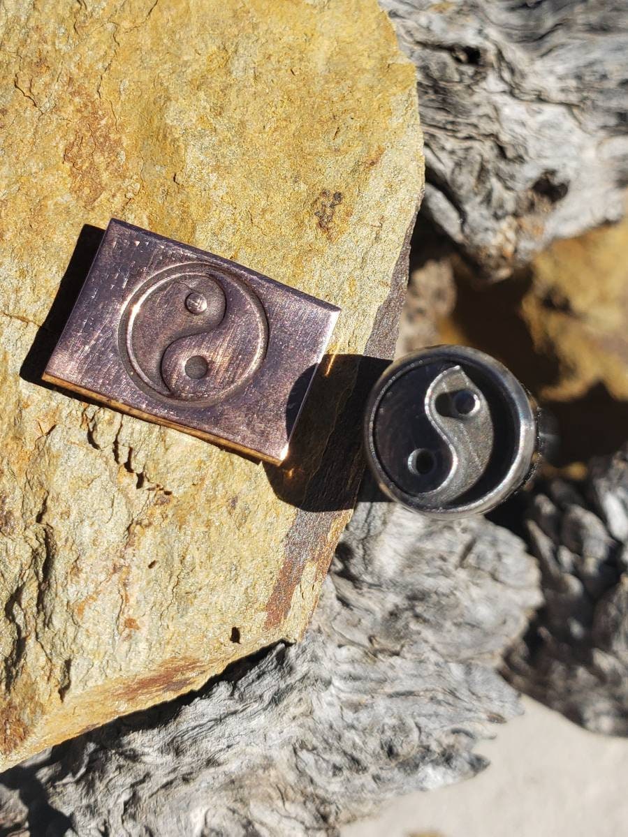 Yin Yang Metal Stamp - Etsy